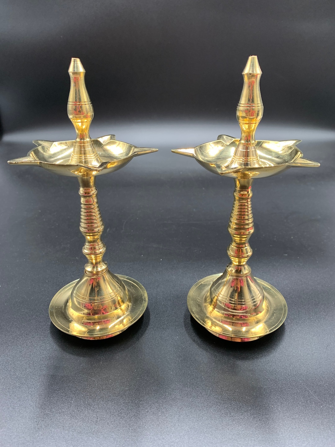 Brass Deepam/ Standing Deepam/ Diya/ Jyothi/ Gold Deepam/ Traditional ...