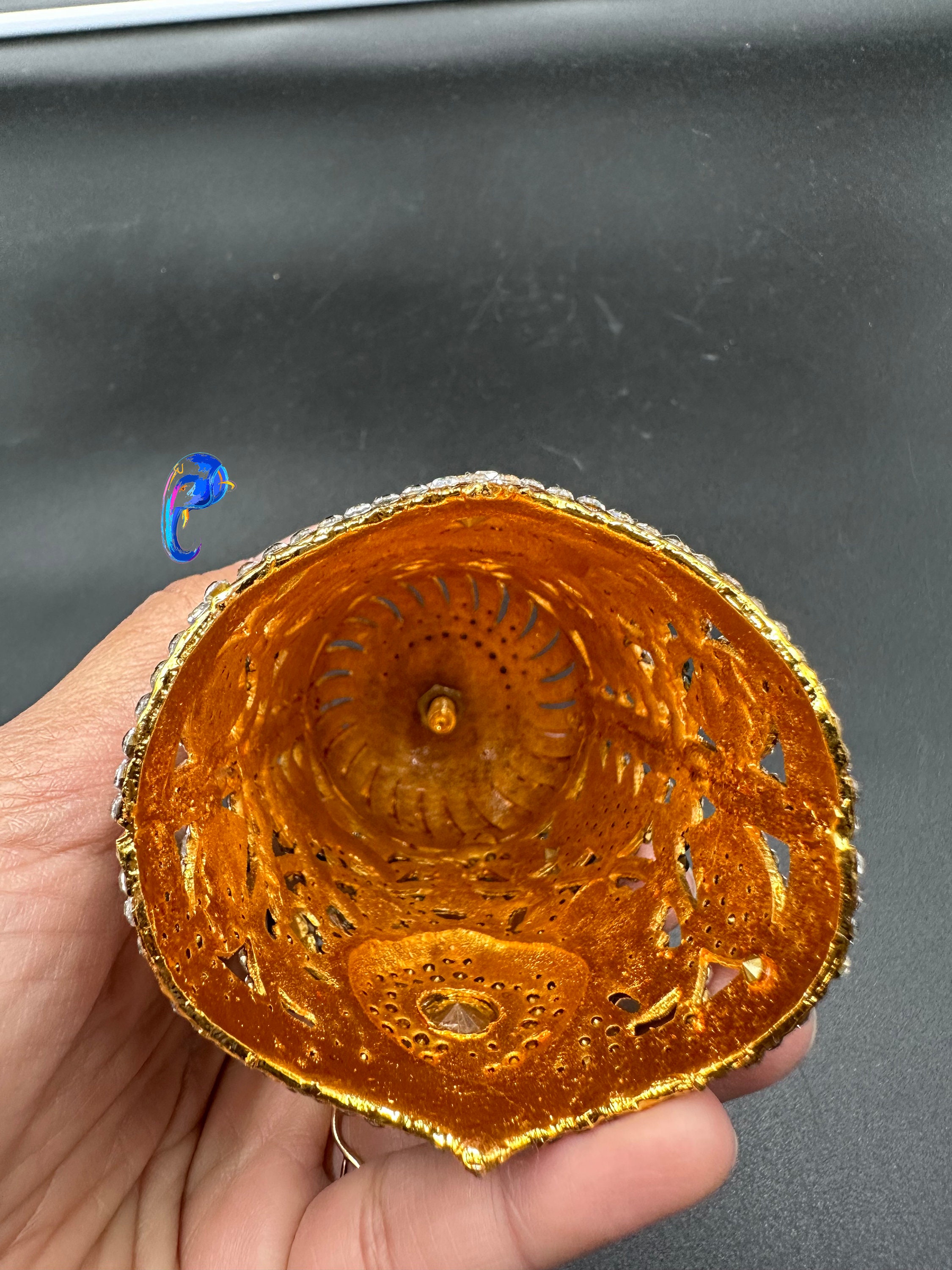 Kireetam/ Crown/ God Kireetam/ Stones Crown/ God Decoration Item ...