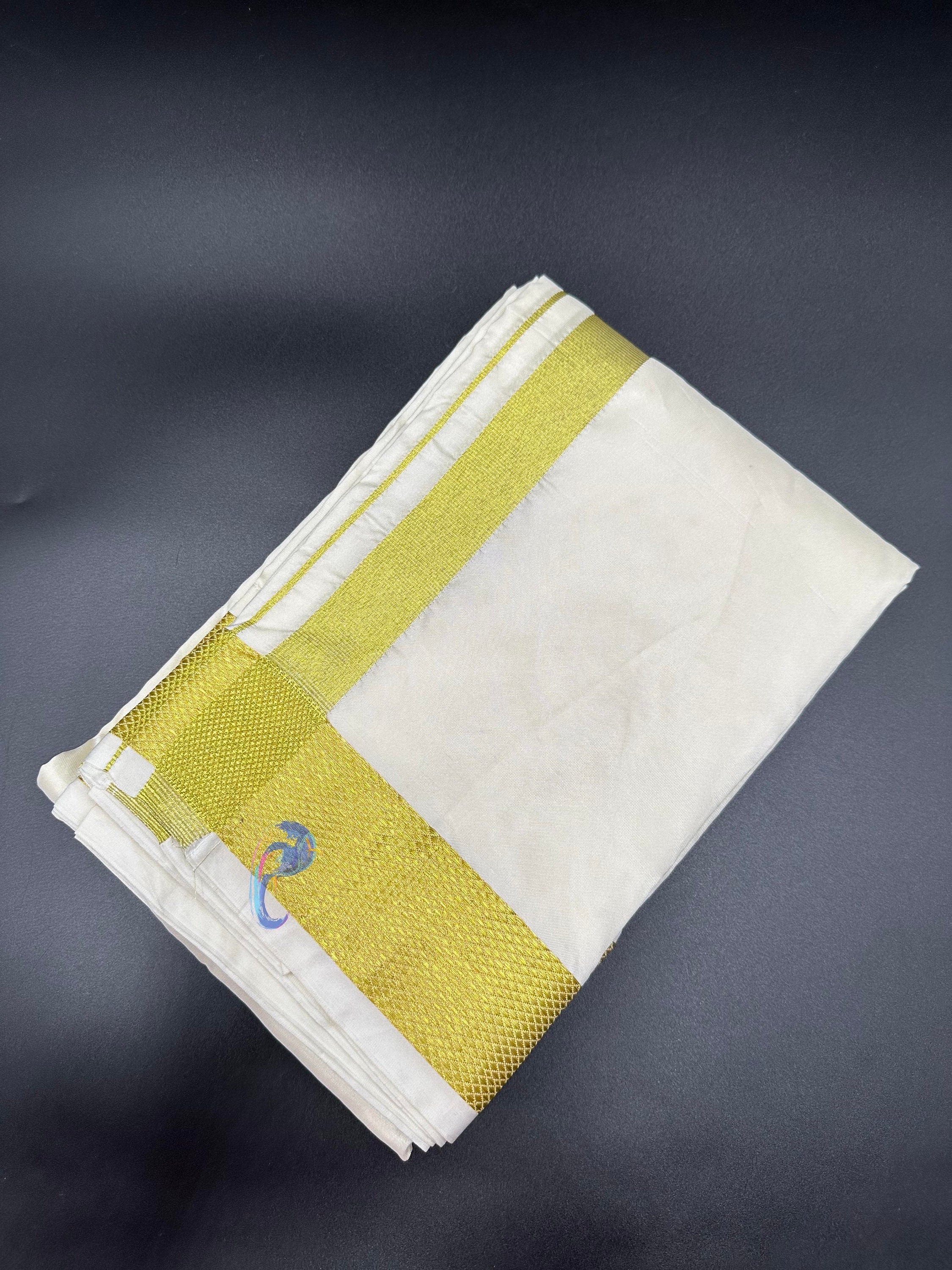 Dhoti Set/ Panchalu/ Kanduva/ Angavastram/ Keepas Panchalu/ - Etsy