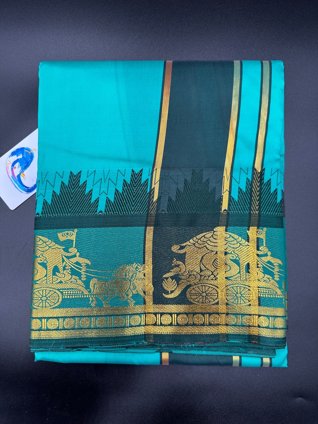 Dhoti Set/ Men’s Dhoti Set/ Angavastram/ Vesti/ Panchalu Set/ God ...