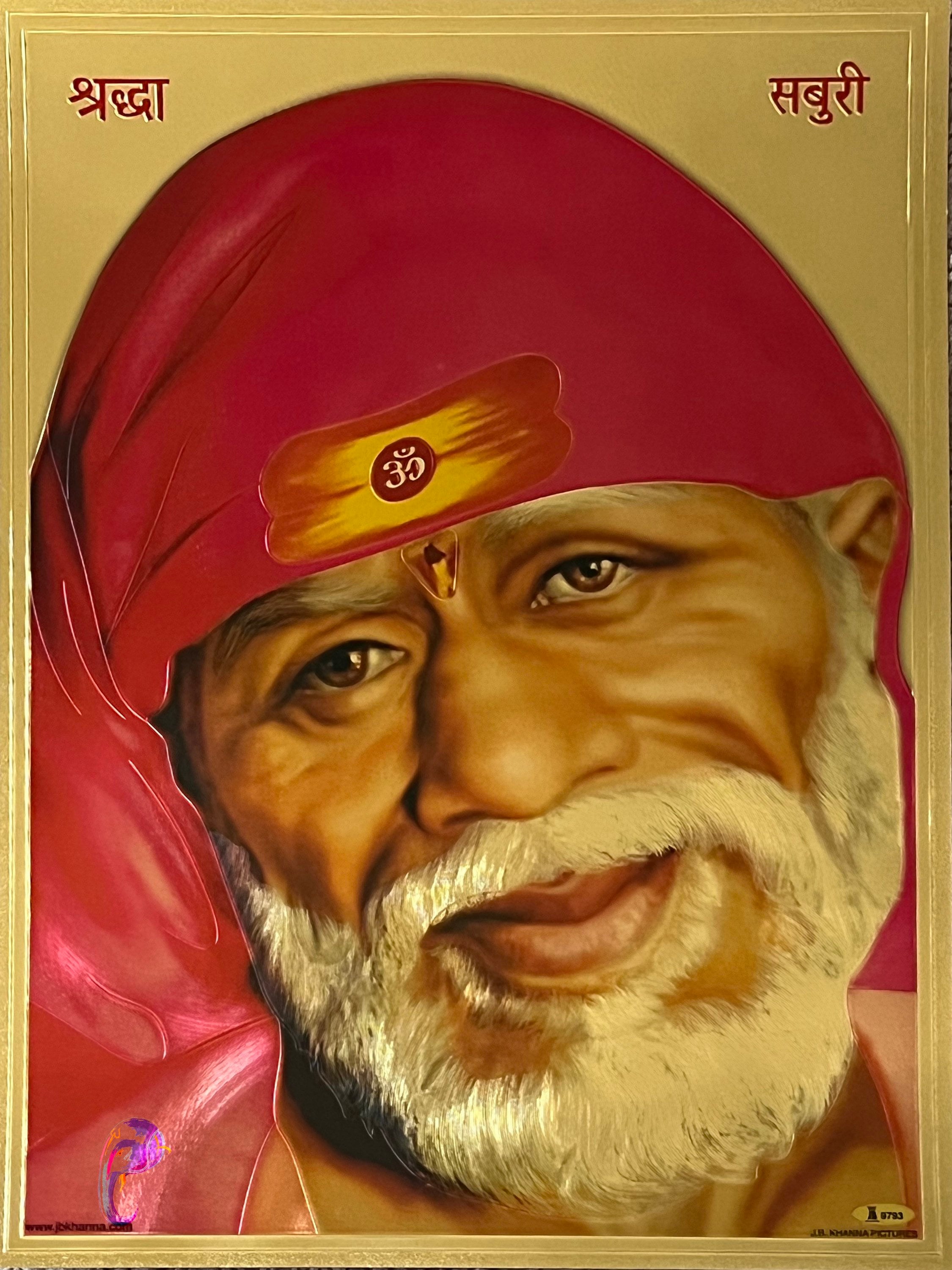 Saibaba/ Shiridi Saibaba Pictures/ Frame/ Idols/ Puja Item/ Baba/ Photo ...