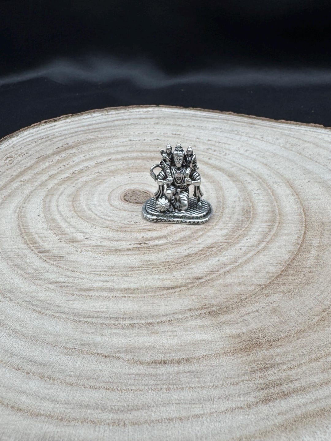 Anjaneya/ Lord Hanuman/ Idol/ Car Idol/ Silver Idol/ Puja Idol/ 92.5 ...