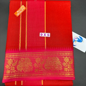 Pancha/ Cotton Pancha/ Mens Dhoti/ Puja Clothes/ God Clothes/ Keepas ...