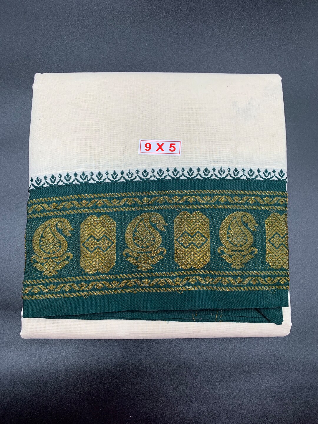 Buy Cotton Pancha/ Mens Dhoti/ Puja Clothes/ God Clothes/ Dhoti Set ...