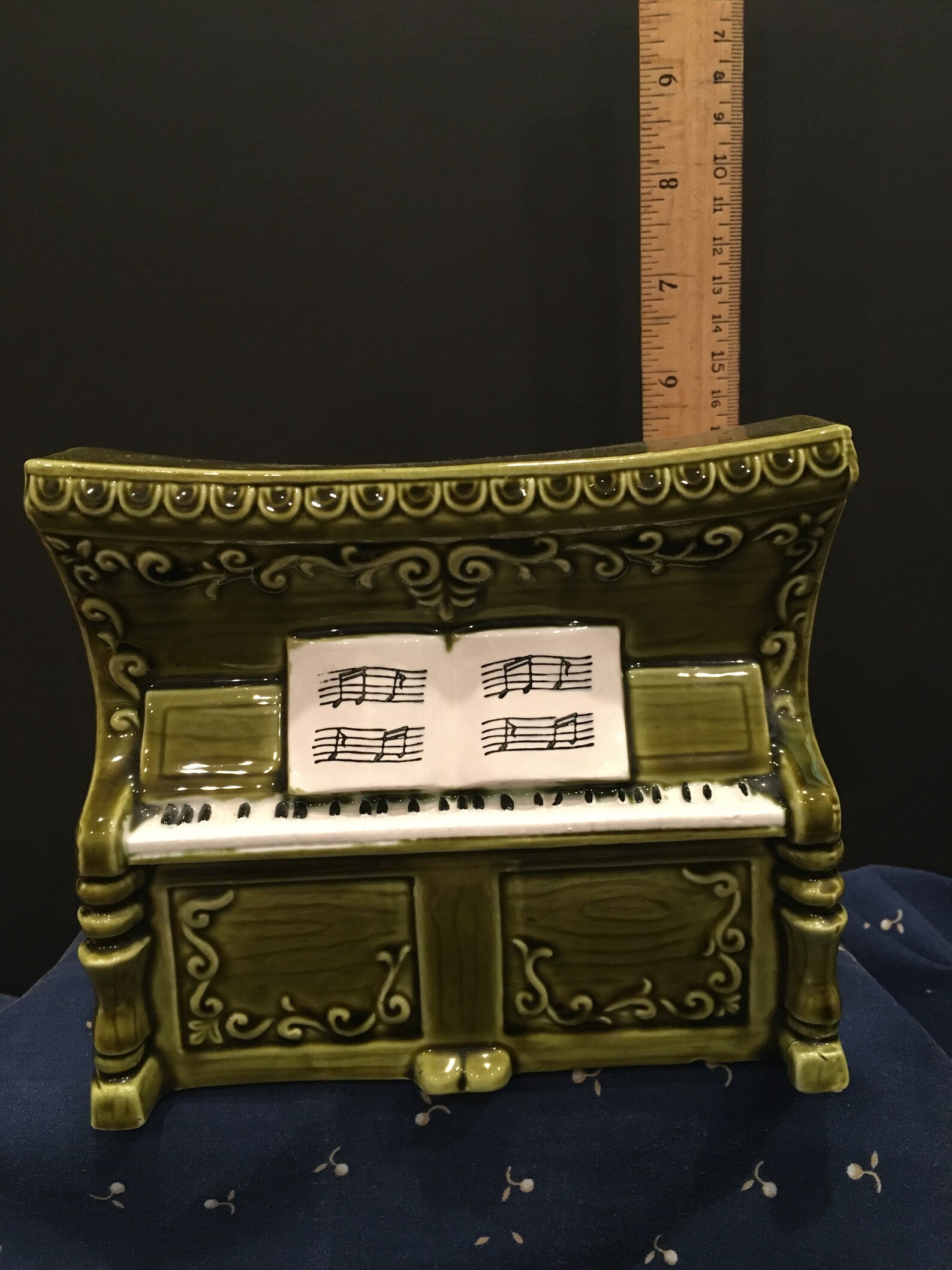 Ceramic Piano Planter Music Box 6030 by Relpo Vintage - Etsy