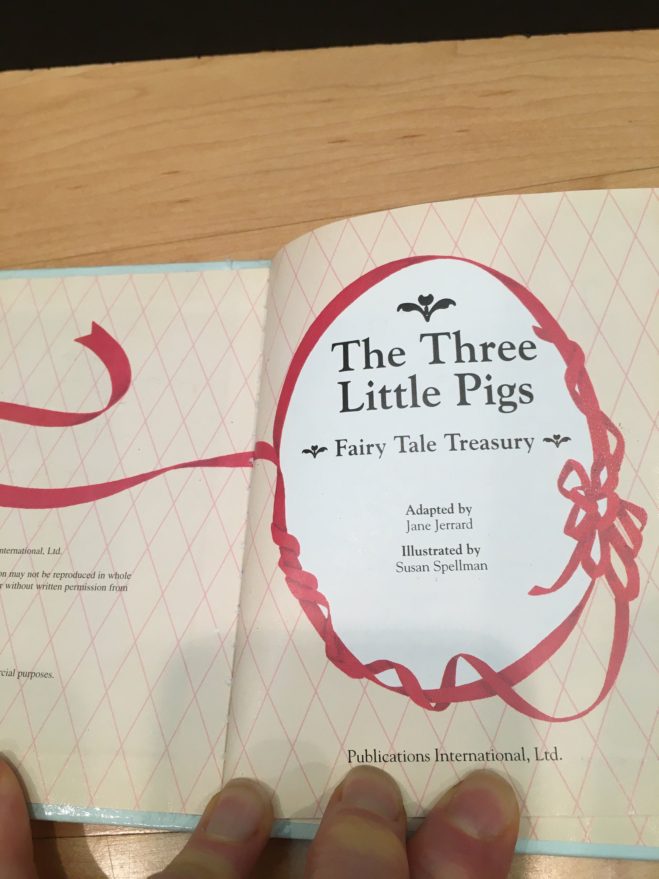 The Three Little Pigs Fairy Tale Treasury Adapted by Jane - Etsy