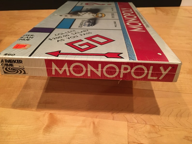 Monopoly No.9 the Real Estate Trading Game by Parker Bros., 1975 - Etsy