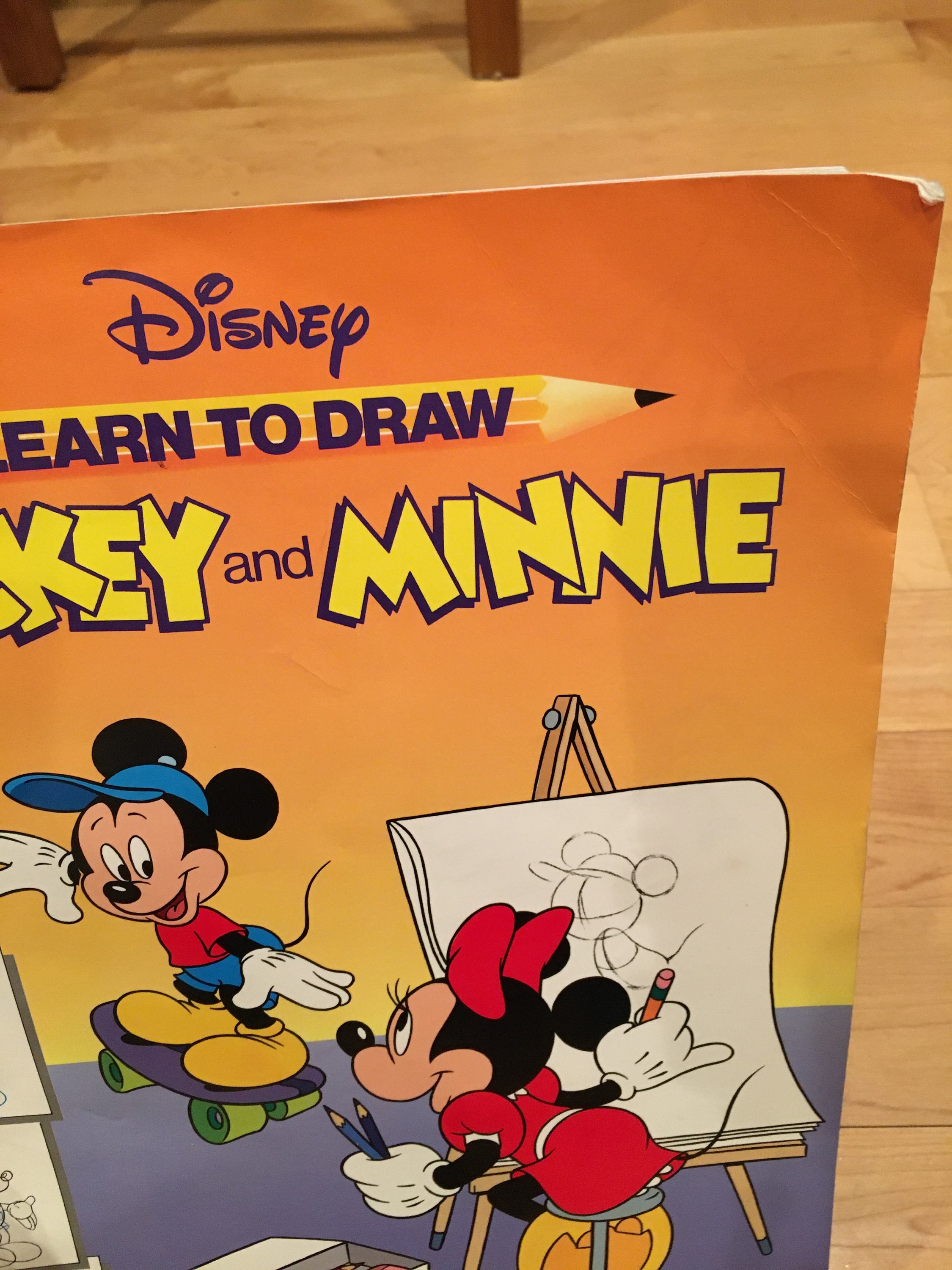 Learn to Draw Mickey and Minnie Walter Foster Co. 1991 O - Etsy