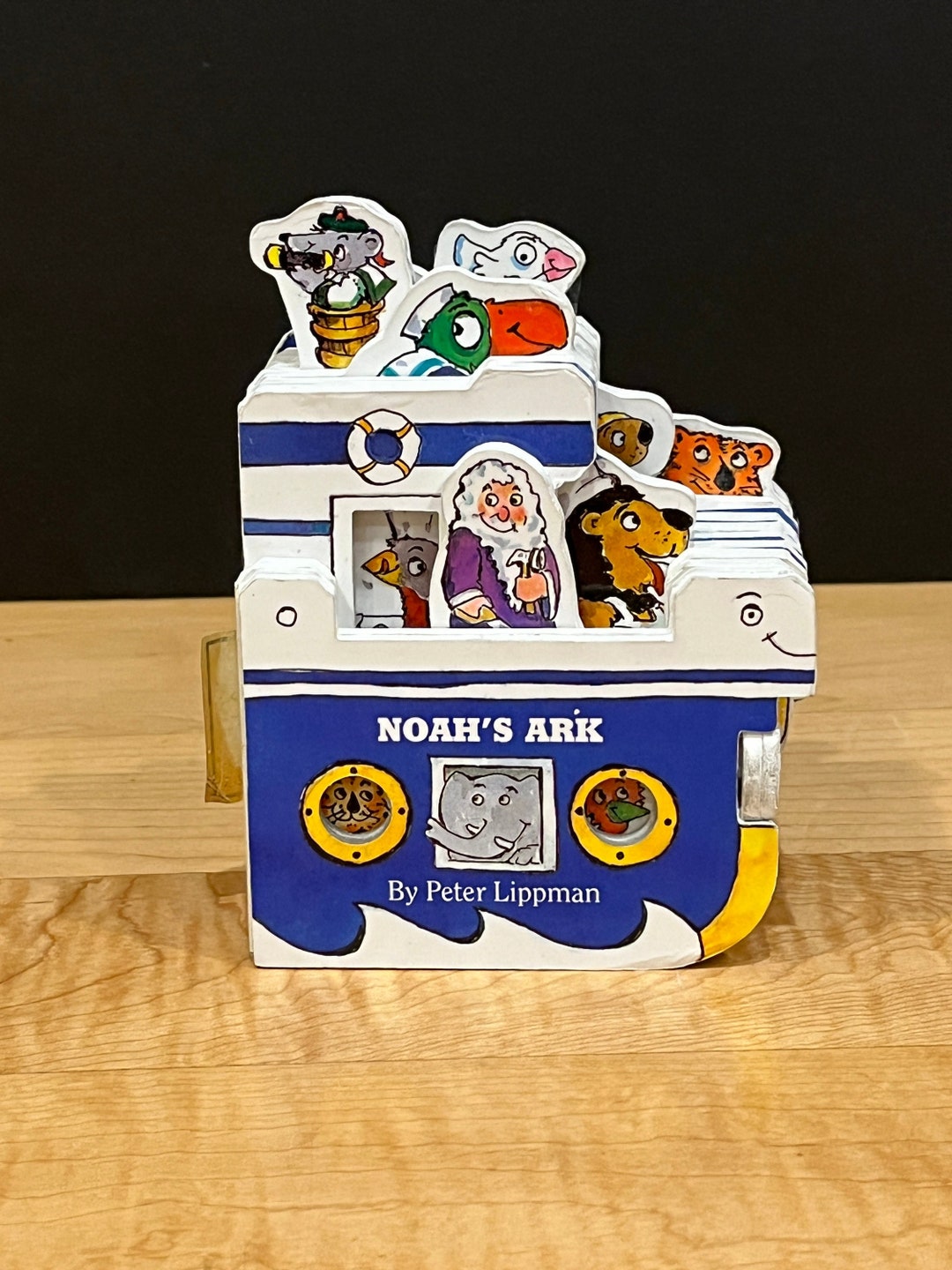 Noah’s Ark Mini House Book by Peter Lippman, 1994 - Etsy