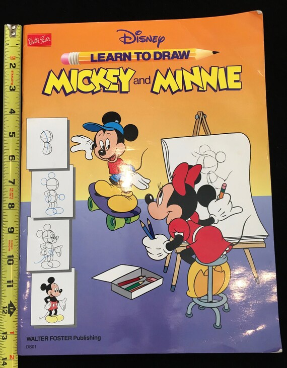 Dessins De Minnie Et Mickey Mouse étape Par étape