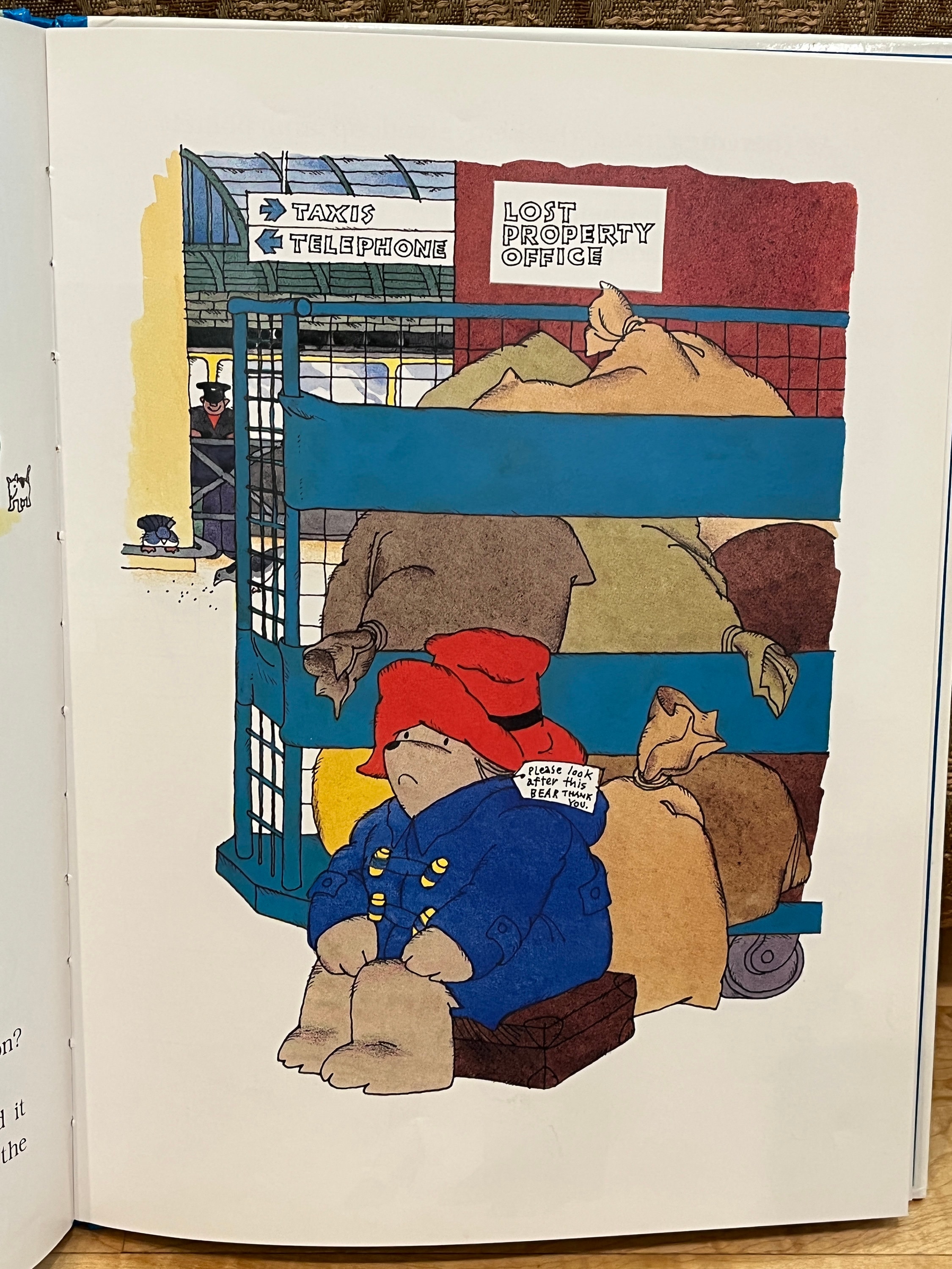 Paddington Bear Picture Book by Michael Bond 1992 and Small - Etsy