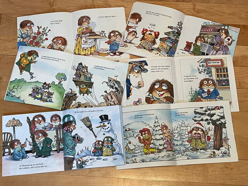 6 “little Critter” Story Books by Mercer Mayer, 1983-1991 - Etsy