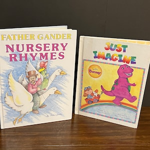 Father Gander Nursery Rhymes or Just Imagine With Barney - Etsy