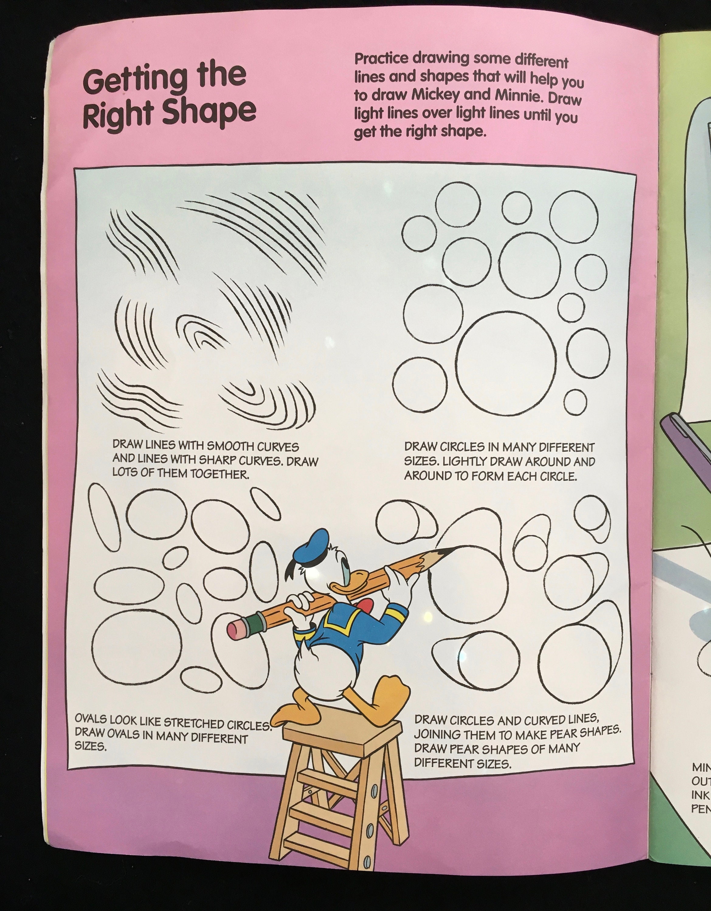 Learn to Draw Mickey and Minnie Walter Foster Co. 1991 O - Etsy