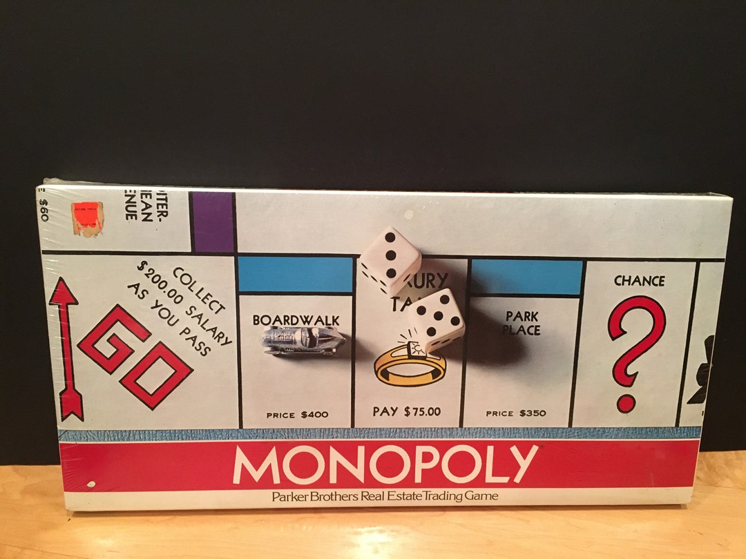 Monopoly No.9 the Real Estate Trading Game by Parker Bros., 1975 - Etsy