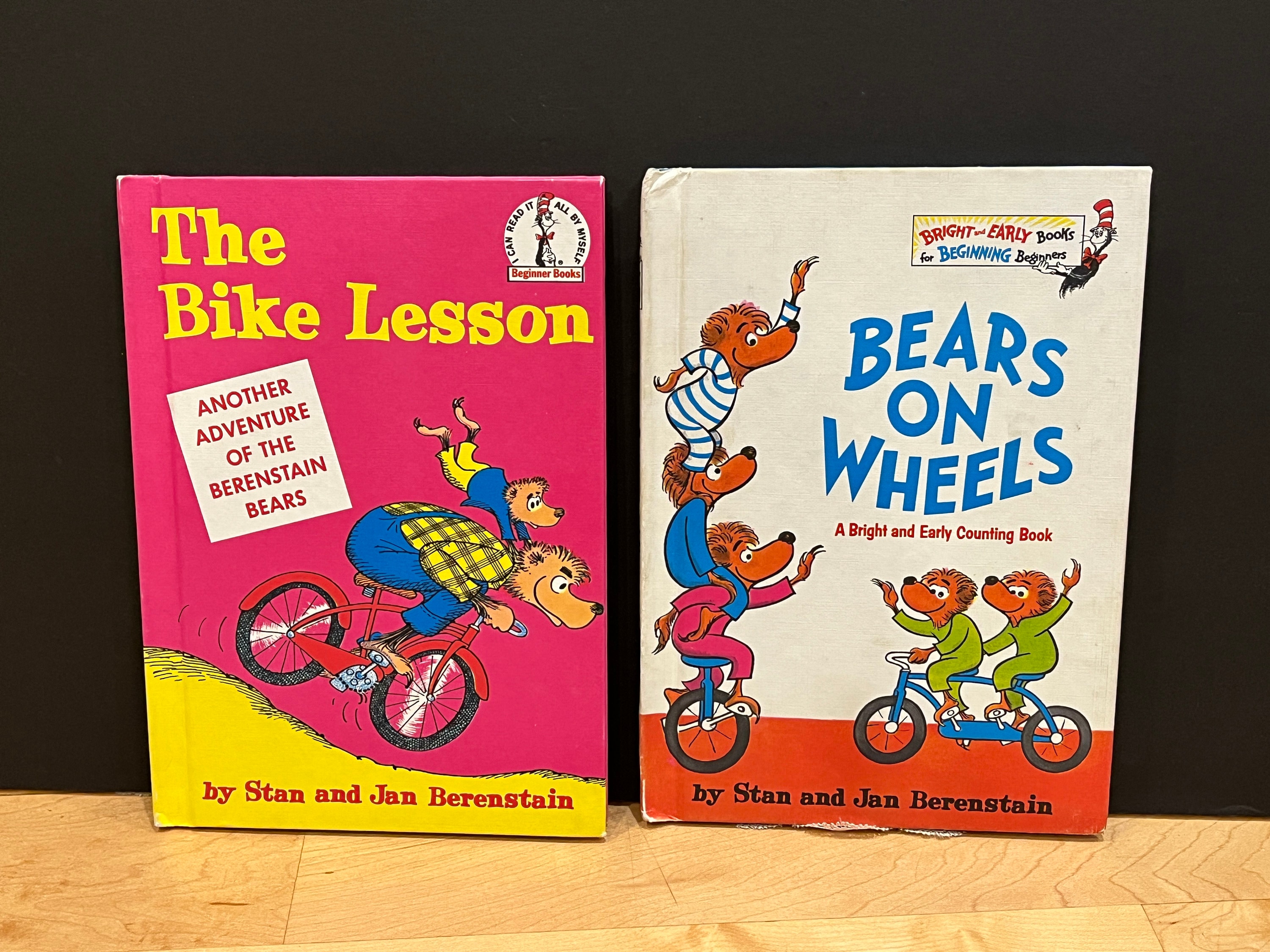 Berenstain Bears the Bike Lesson, 1964 or Bears on Wheels, 1969 - Etsy
