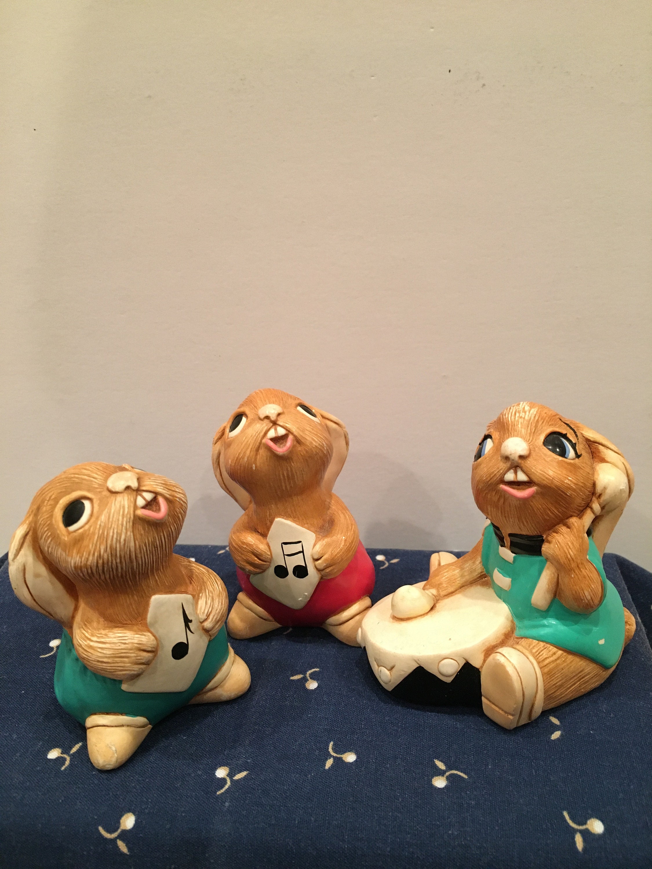 Rolly and Bongo Musical Rabbits by Pendelfin 1960's - Etsy