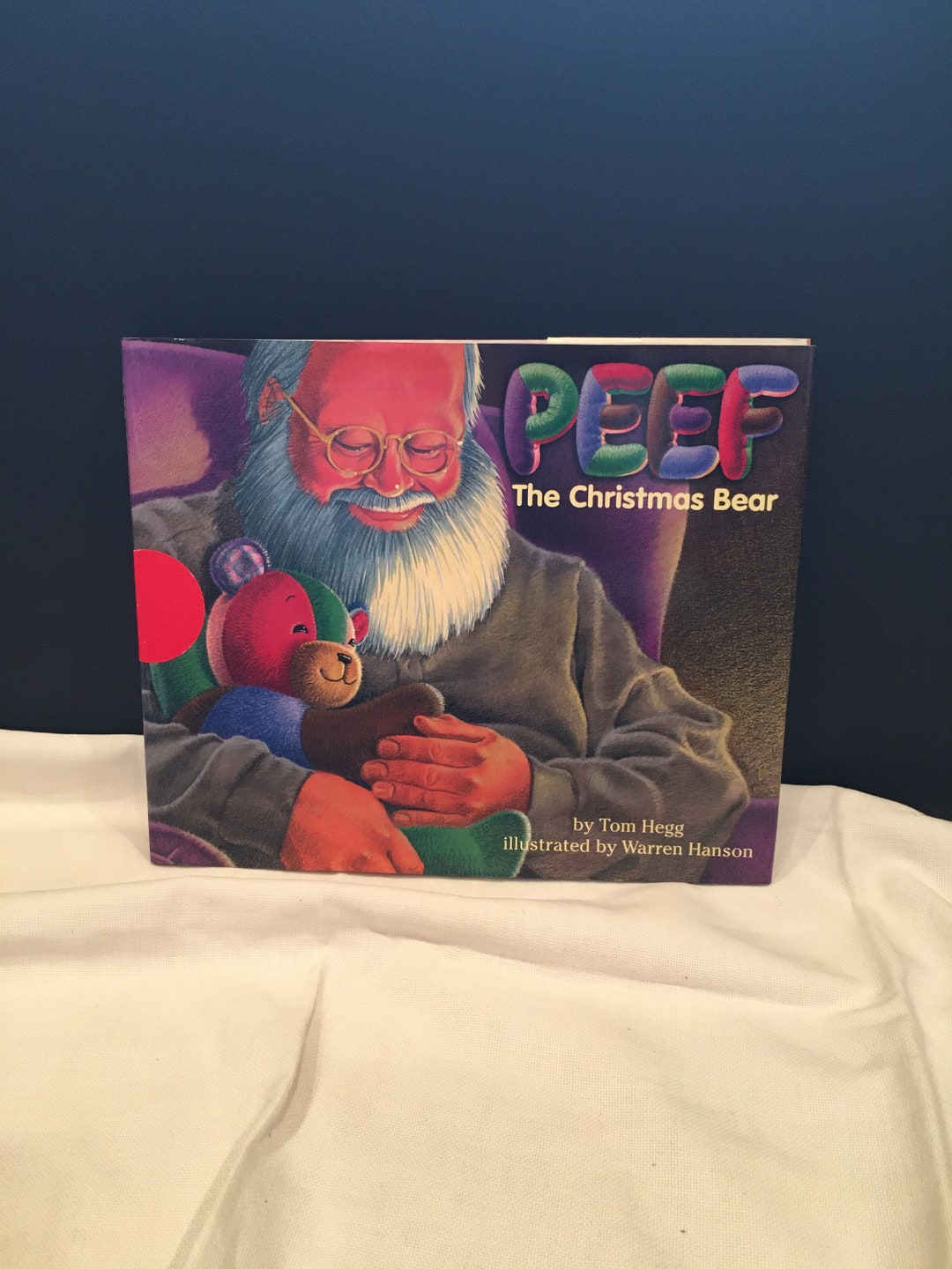 Peef the Christmas Bear by Tom Hegg, 1995 - Etsy