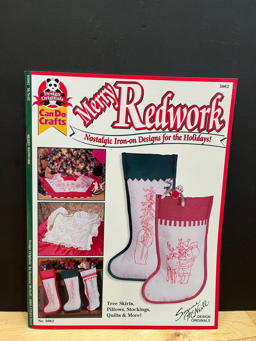Merry Redwork: Nostalgic Iron-on Designs for the Holidays! 1999 - Etsy