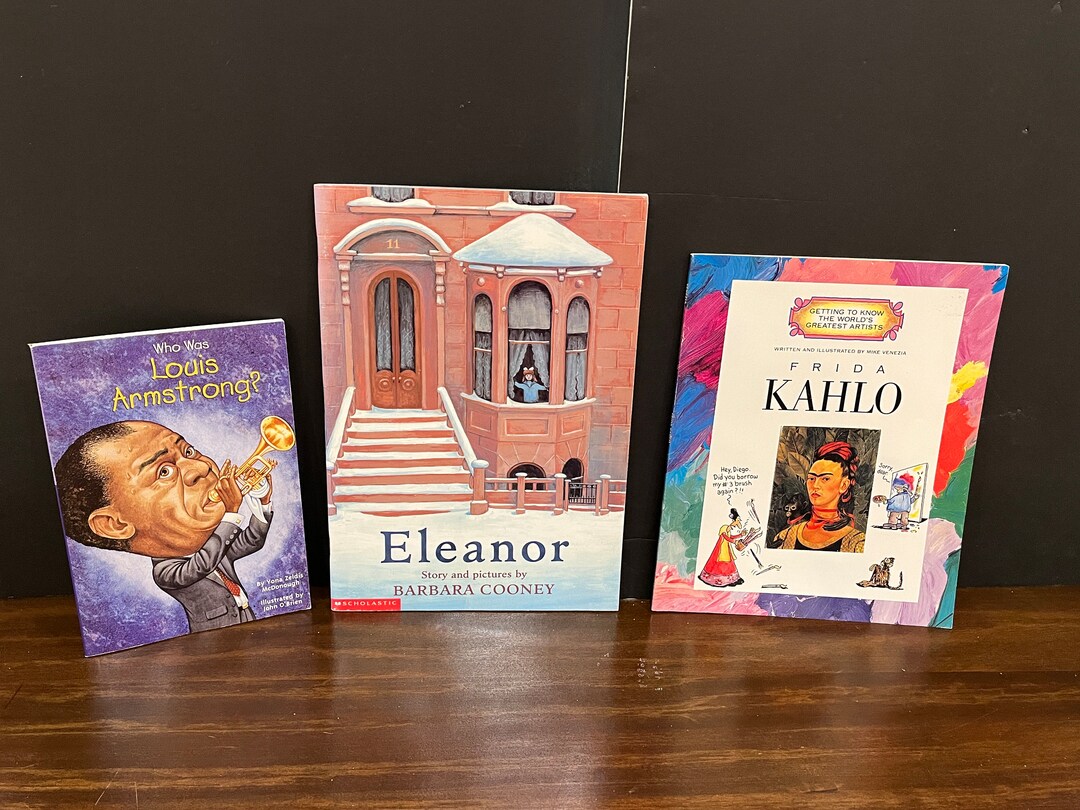 Biographies of Famous People for Children, Vintage - Etsy