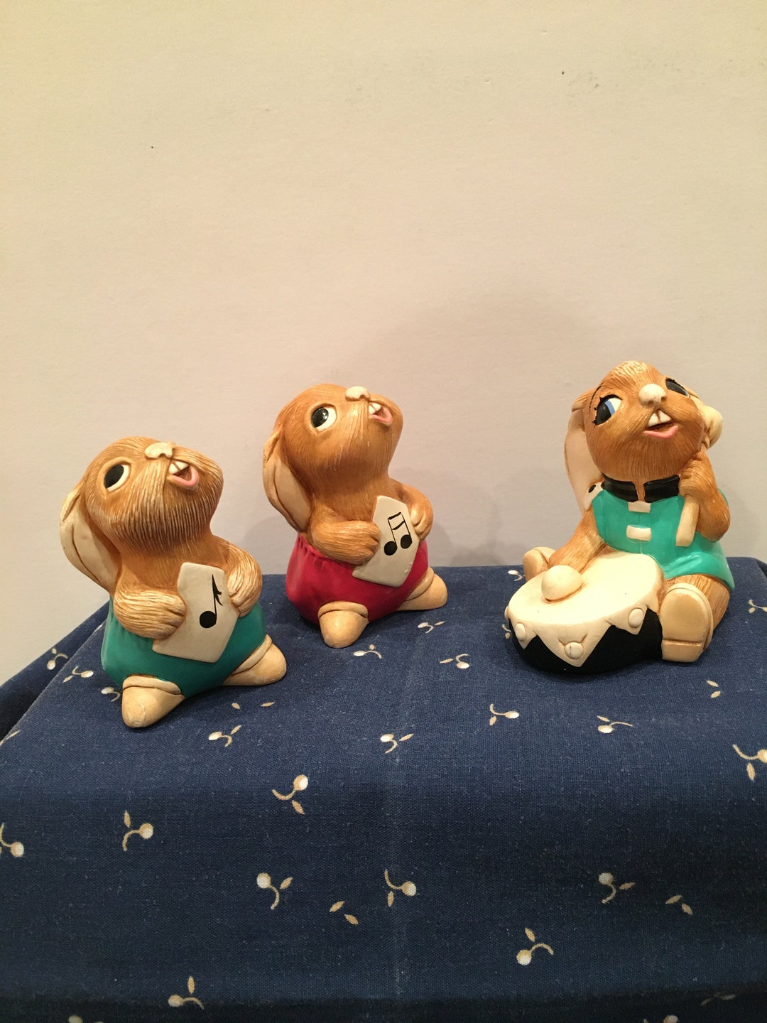 Rolly and Bongo Musical Rabbits by Pendelfin, 1960's - Etsy