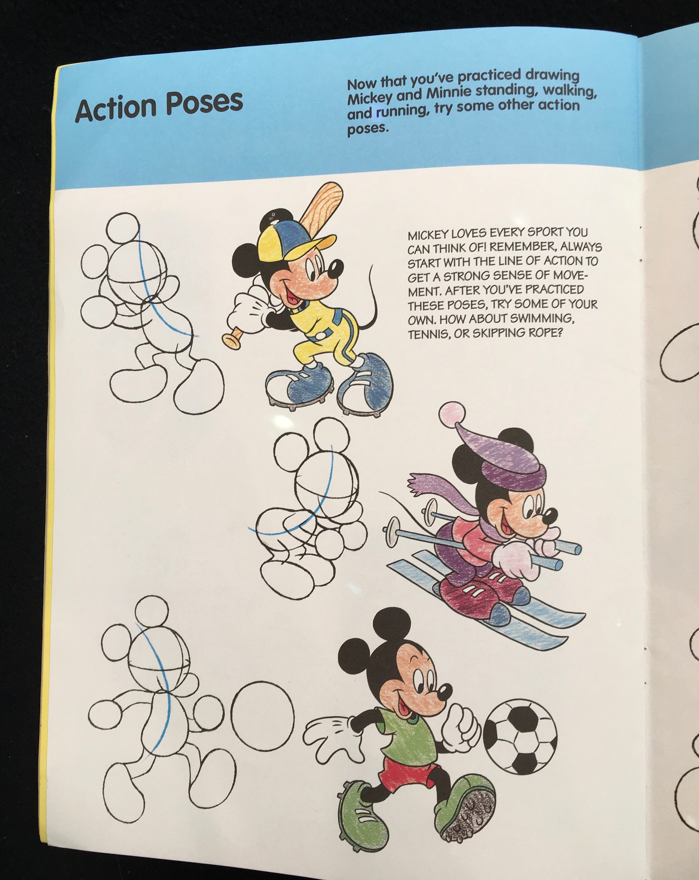 Learn to Draw Mickey and Minnie Walter Foster Co. 1991 O - Etsy