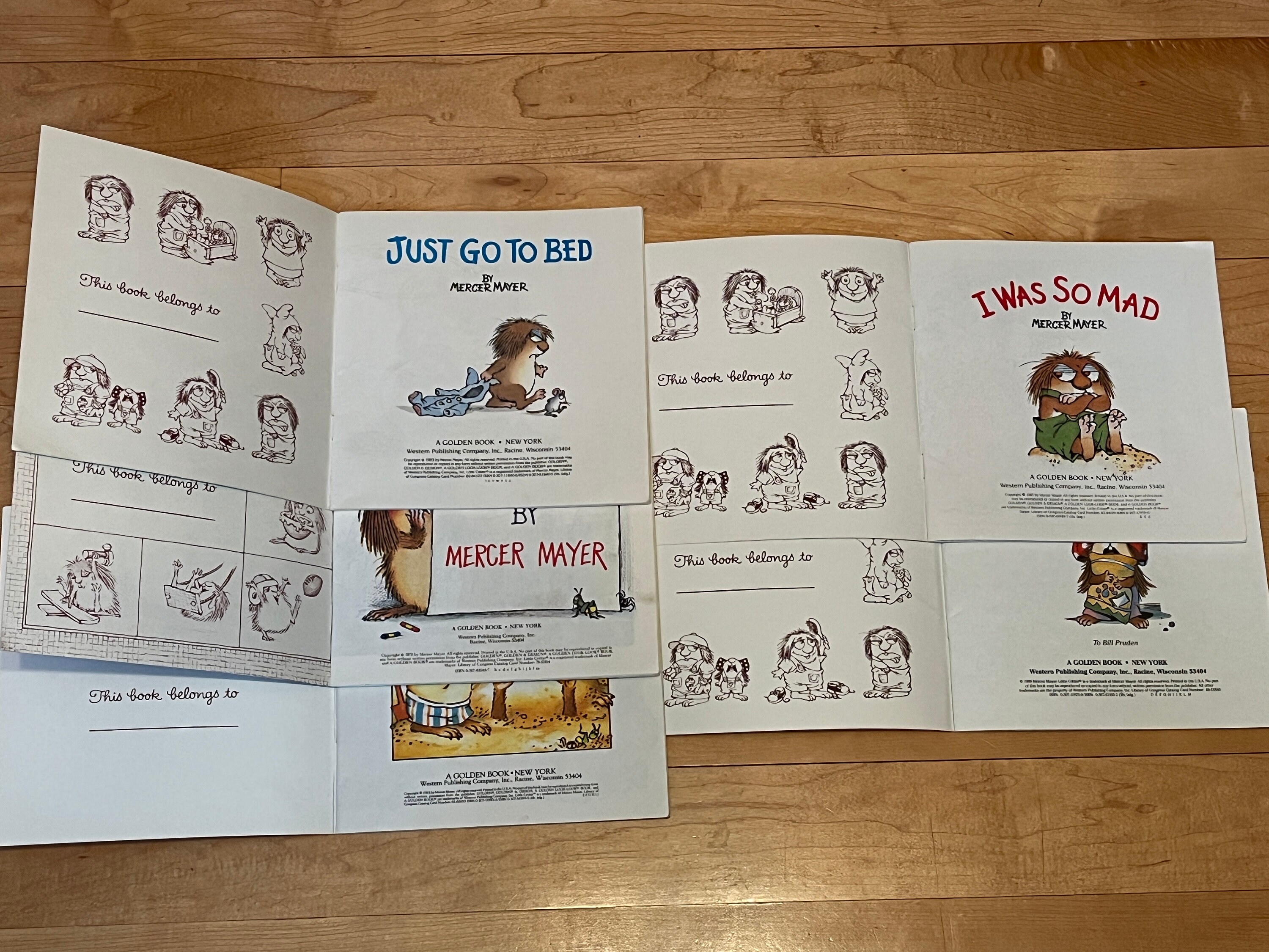 5 little Critter Story Books by Mercer Mayer, 1975-1989 - Etsy