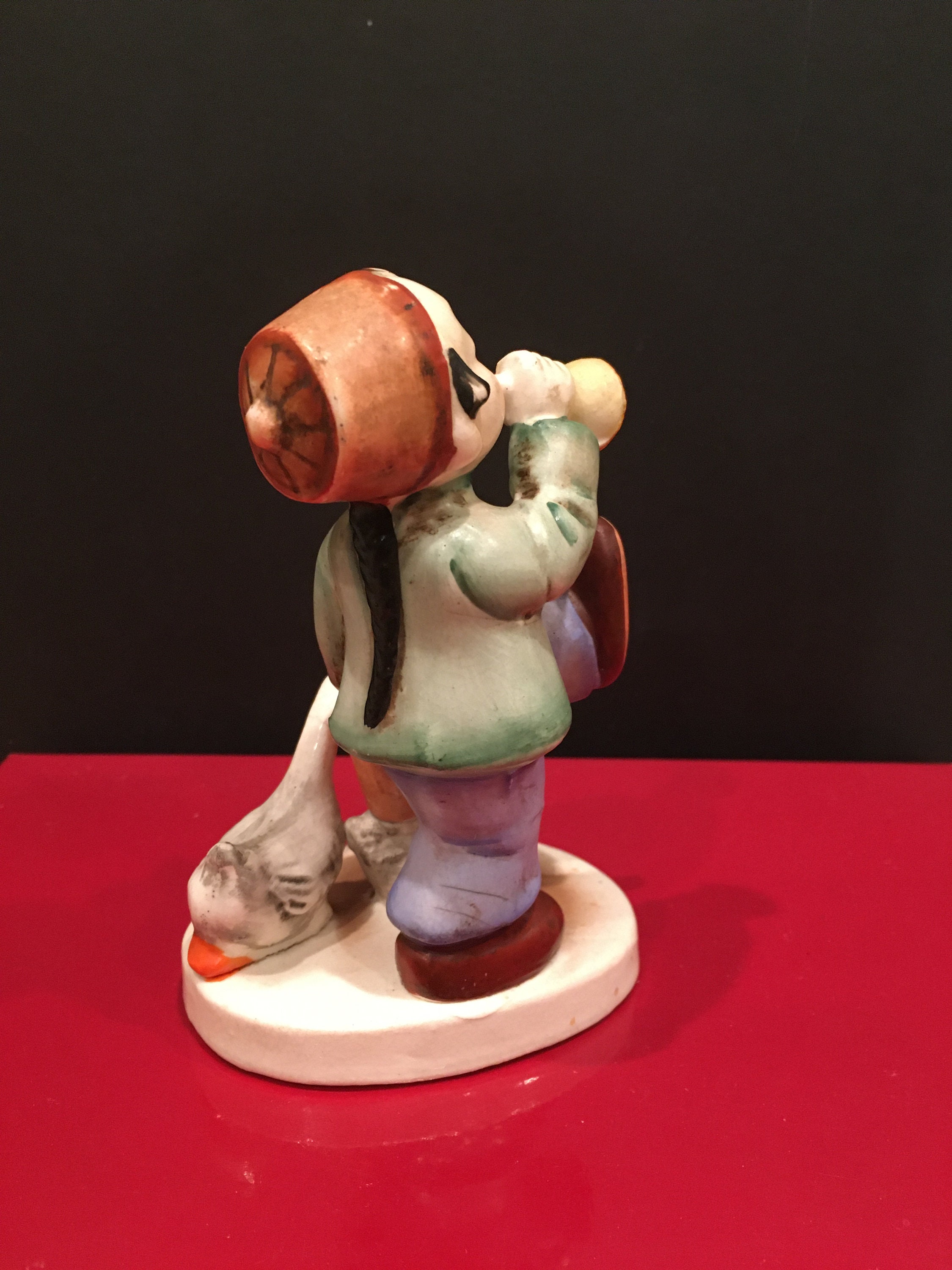 Marching Boy Playing Trumpet With Goose Parade 582 Japan - Etsy