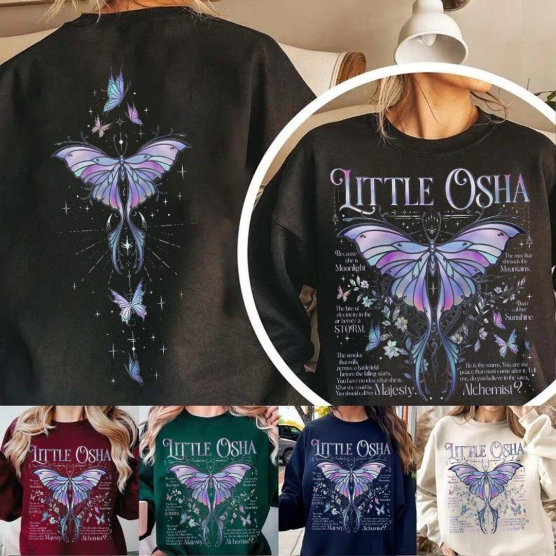 Little Osha Butterfly Comfort Colors Shirt, Quicksilver Callie Hart ...