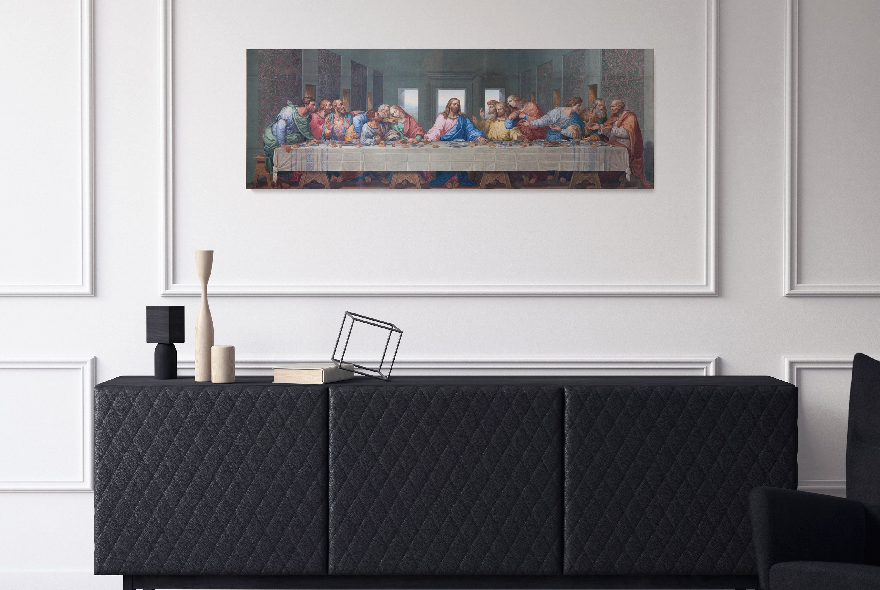 The Last Supper Jesus Christ Canvas Print Historical Art - Etsy Canada