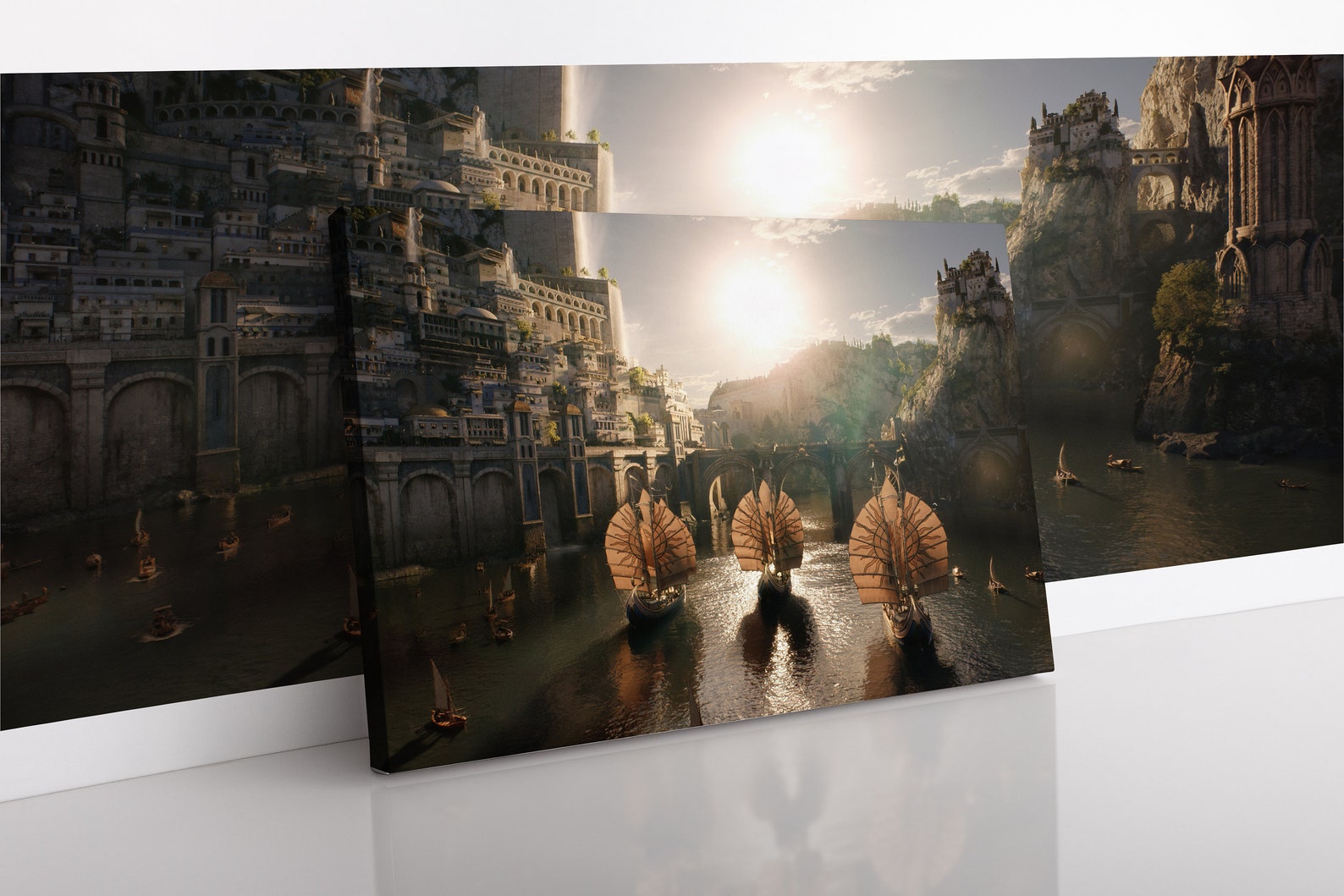 Numenor Ships the Lord of the Rings Rings of Power - Etsy