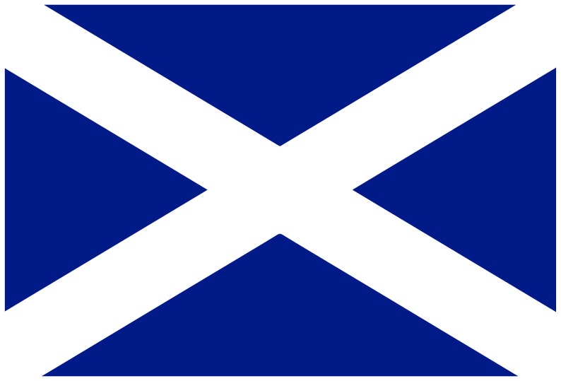 Scotland Scottish Flag Car 4x6 Inches, for Car, Truck SUV, Bumper and ...