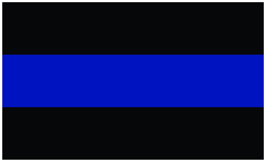 Thin Blue Line Sticker , 2 Pack, 3x5 Inch for Car, Truck, SUV, Express ...