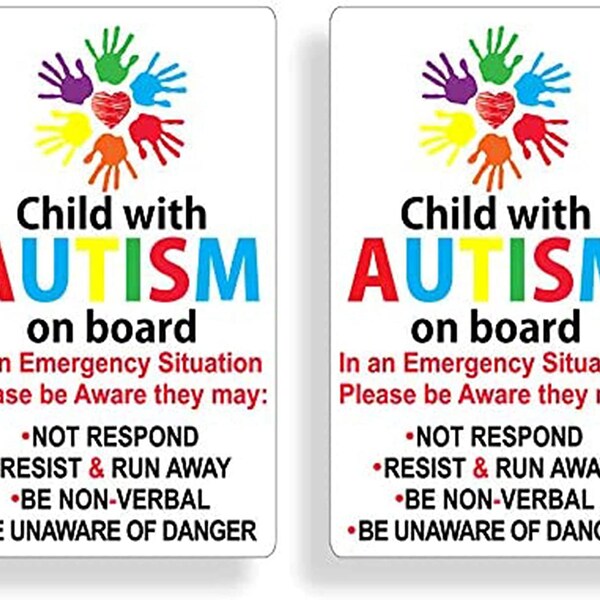 Autism Stickers for Car Window - Etsy