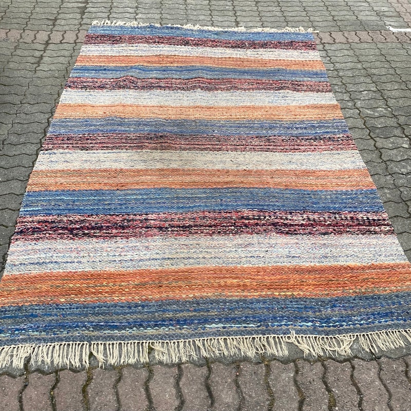 Swedish Rag Rug - Etsy