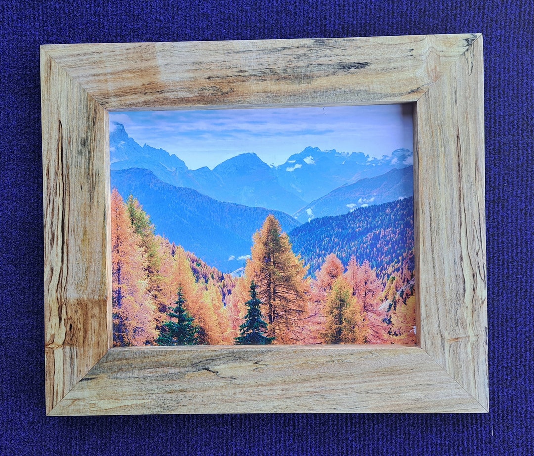 Rustic Spalted Maple 8x10 Picture Frame - Etsy