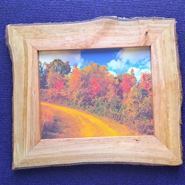 Live Edge Picture Frame - Etsy