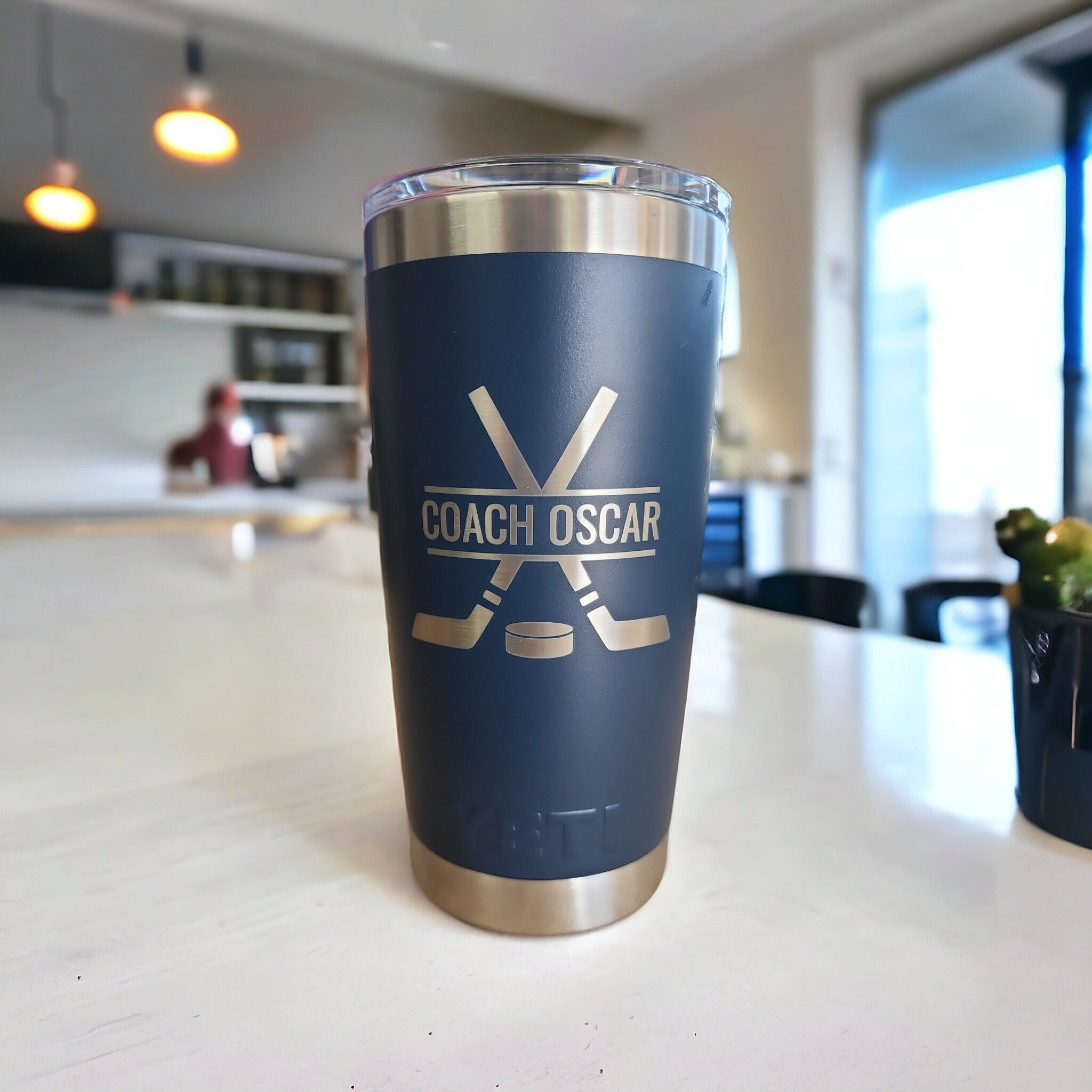 Coach, Hockey Gift,yeti Tumbler, Yeti With Name Tumbler,personalized ...