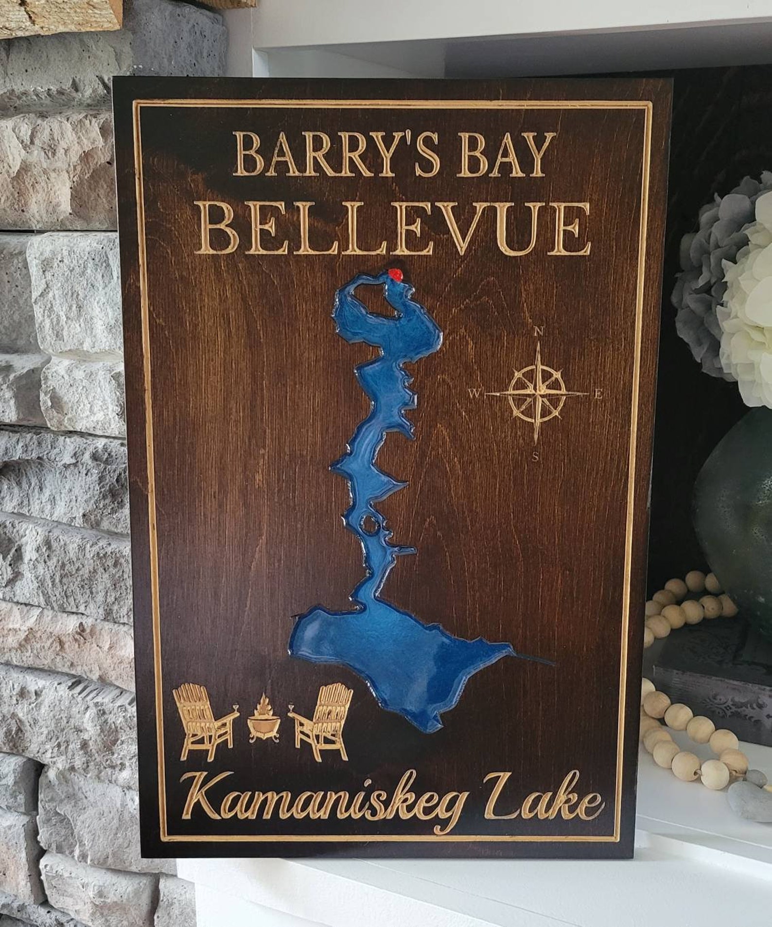 Engraved Lake Wood Signs any Lake Custom Made to Order. - Etsy Canada