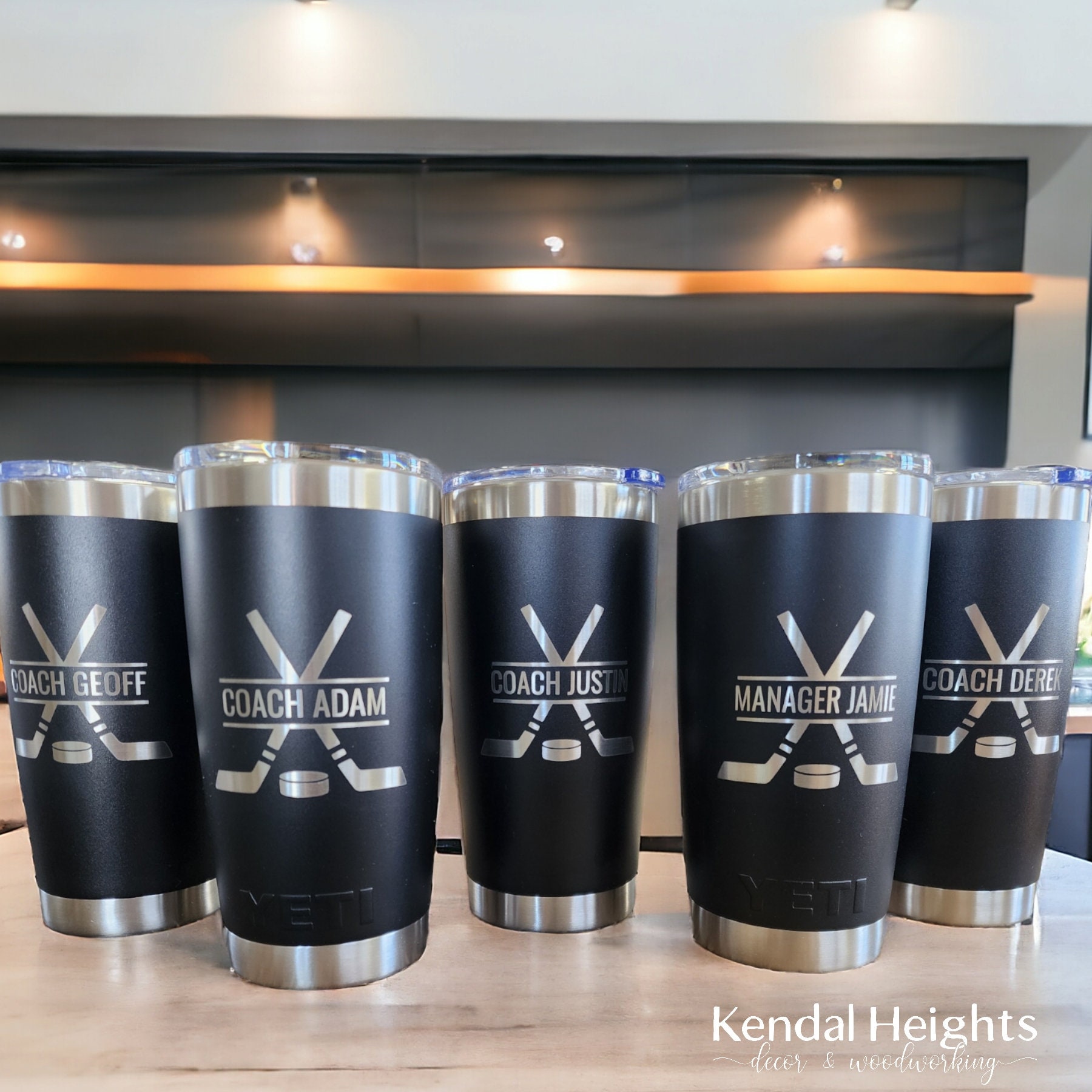 Coach, Hockey Gift,yeti Tumbler, Yeti With Name Tumbler,personalized ...