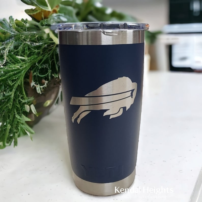 Sports Themed Laser Etched Yeti - Etsy