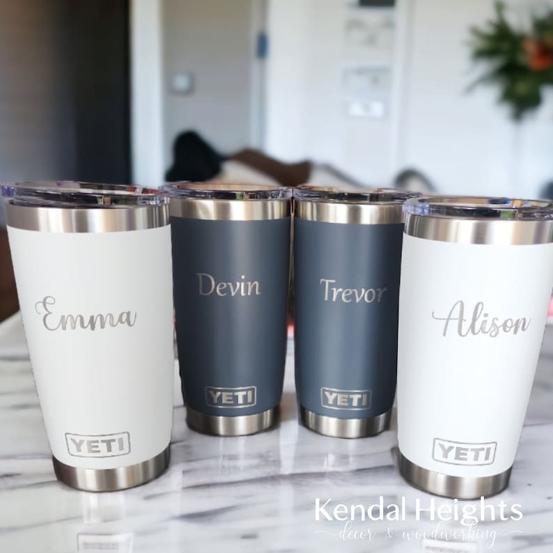 Name, Personalization, Family Name, Personalized Gift, Yeti Tumbler ...