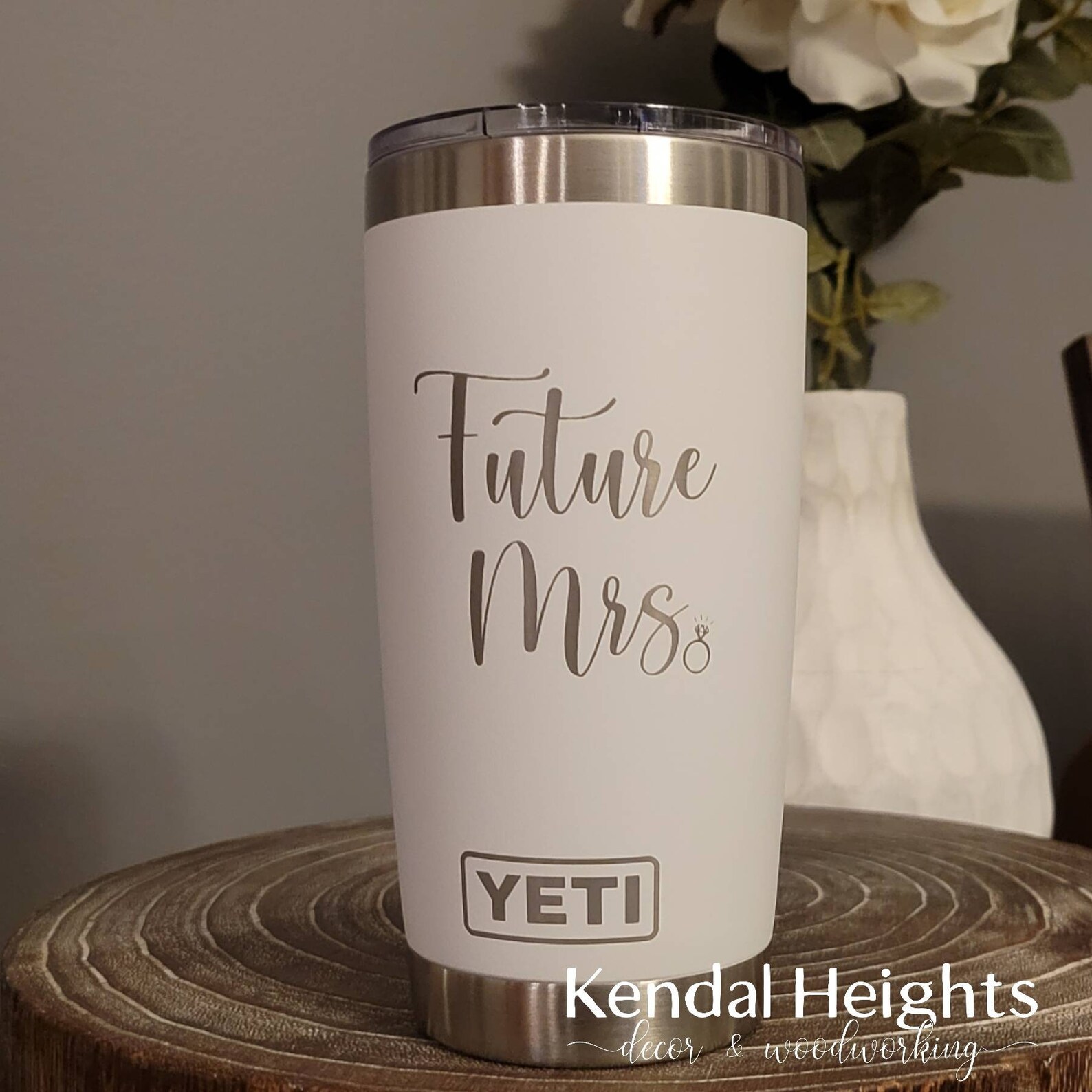 Wedding, Bride . Groom, Mr . Mrs, Husband & Wife, Custom Logo Yeti ...