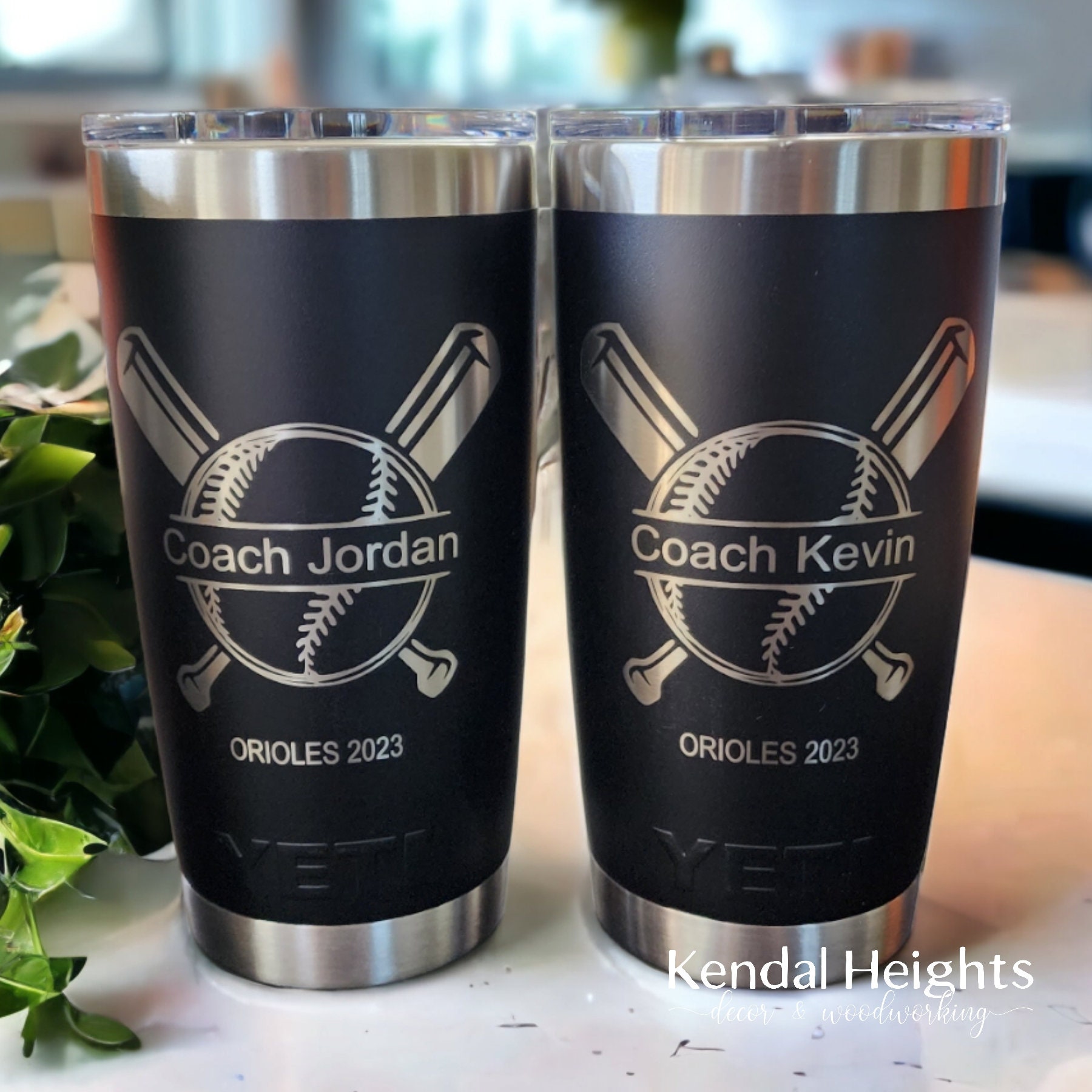 Coach, Baseball Coach Gift,yeti Tumbler, Yeti With Name Tumbler ...