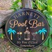 Custom Engraved Pool Wood Signs - Etsy Canada