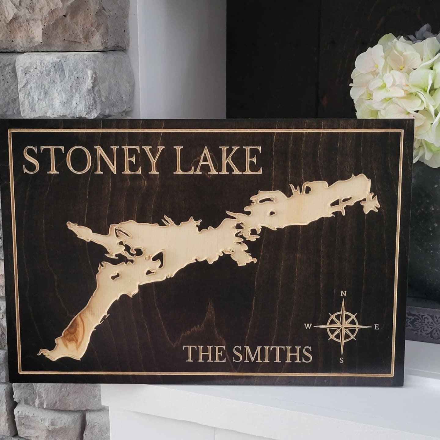 Engraved Lake Wood Signs any Lake Custom Made to Order. - Etsy Canada