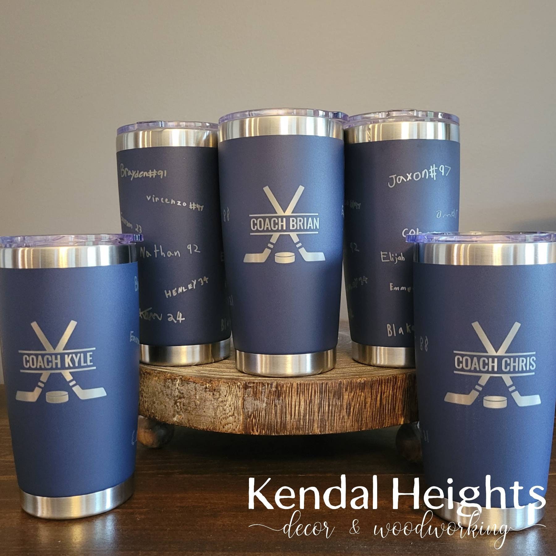 Coach, Hockey Gift,yeti Tumbler, Yeti With Name Tumbler,personalized ...