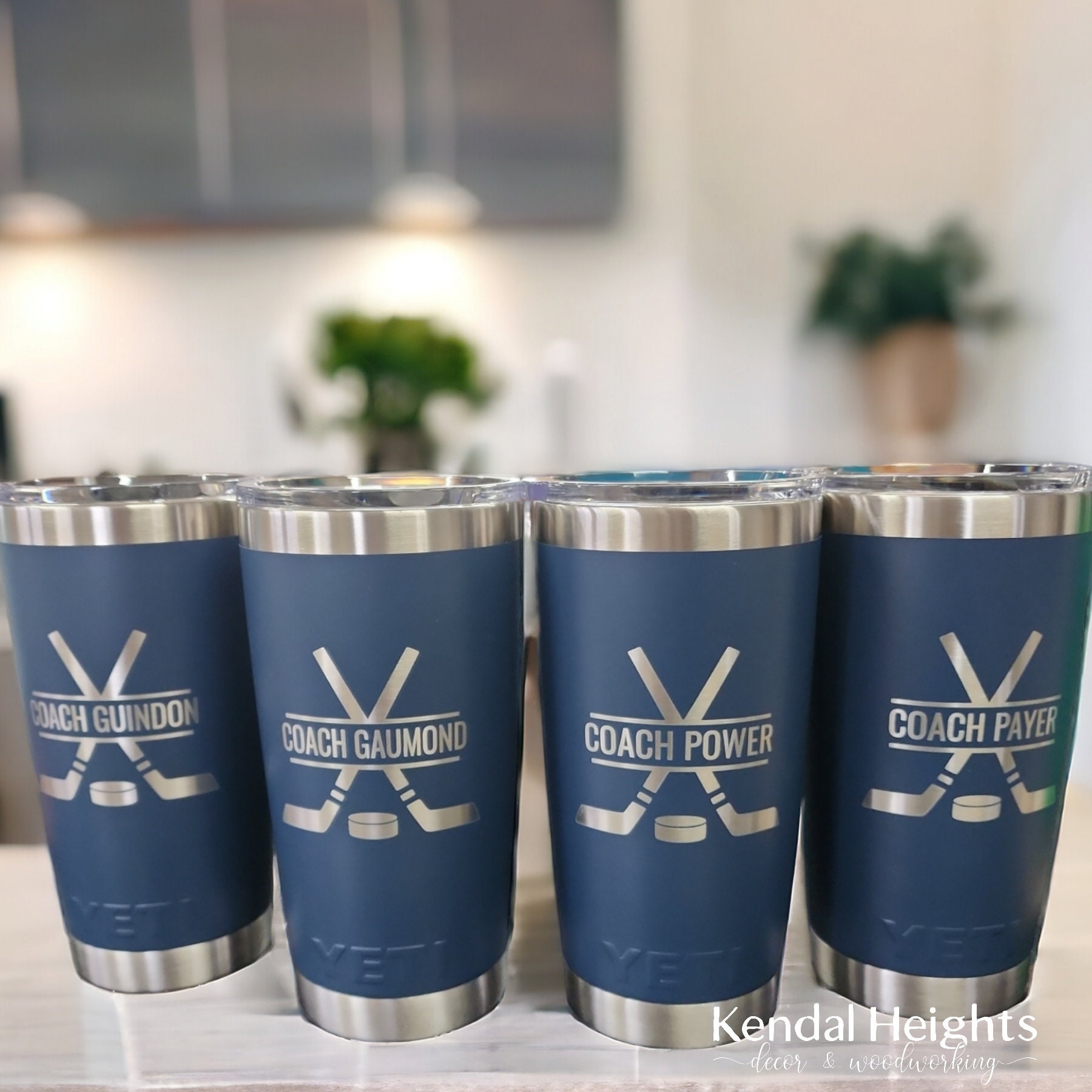 Coach, Hockey Gift,yeti Tumbler, Yeti With Name Tumbler,personalized ...