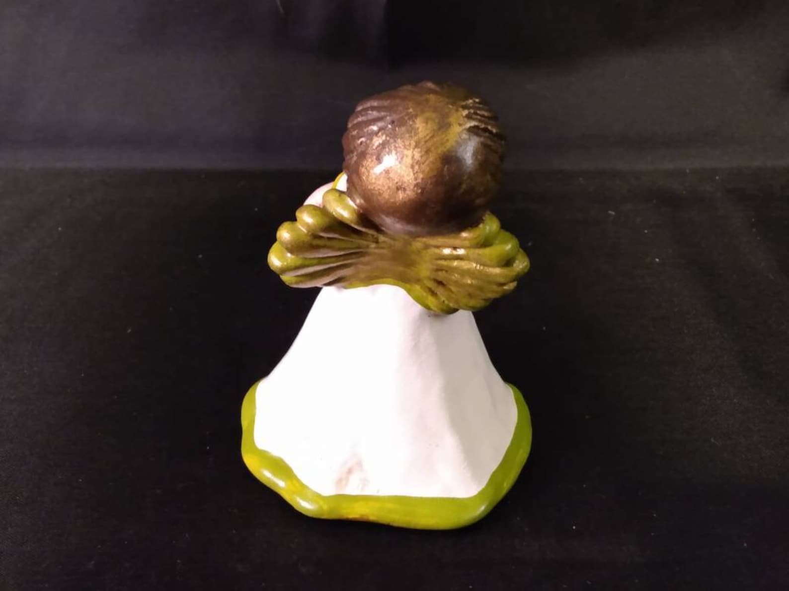 4" Original Bozner Engel Angel of Bozen Italian Pottery Angel White and ...