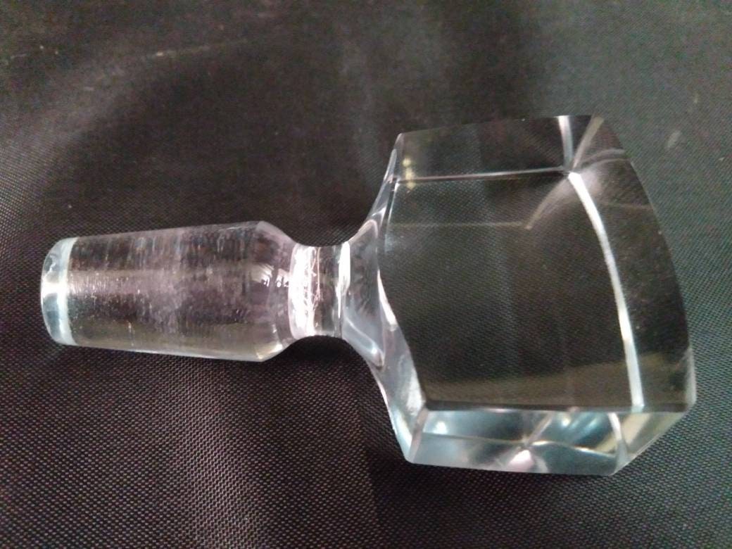 Signed Strombergshyttan Crystal Flask Decanter Bottle - Etsy